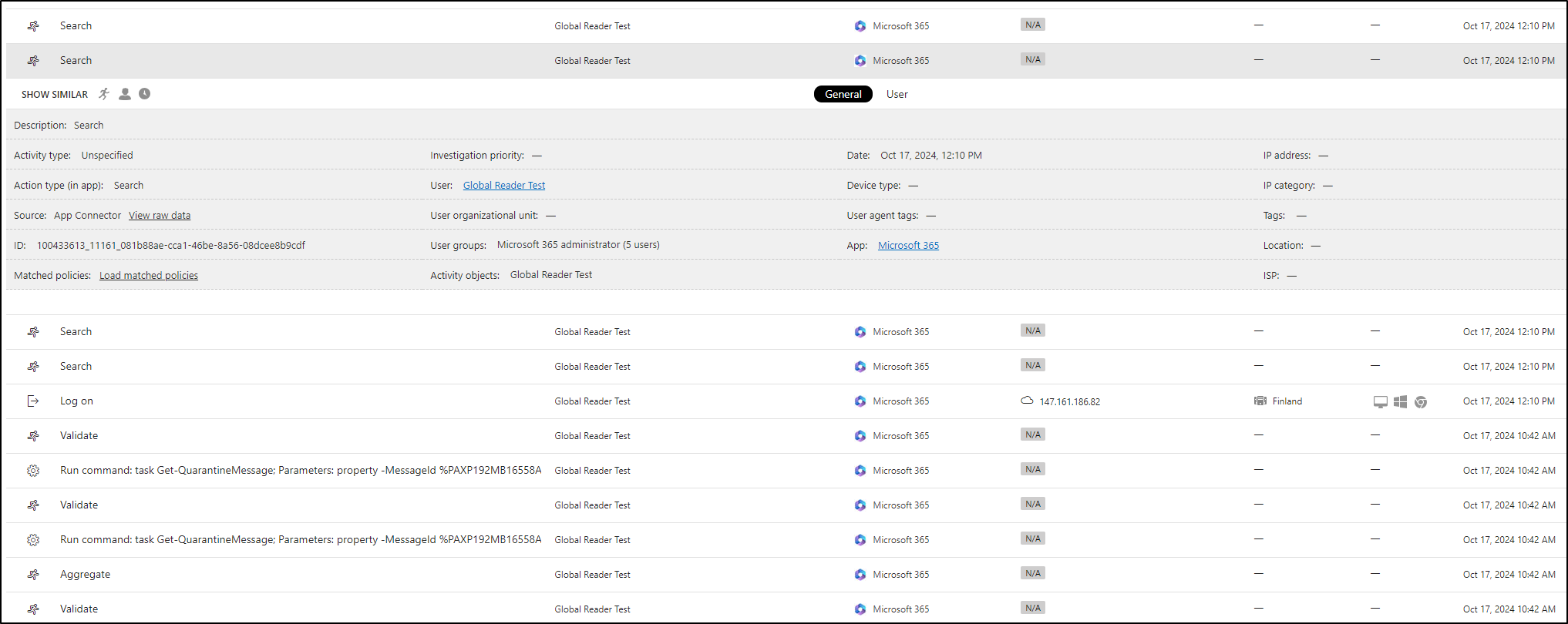 Auditing who checked your email metadata in M365 – cloud security blog